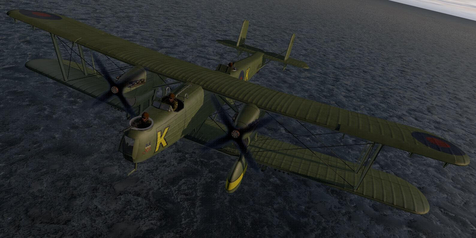 Handley Page HP-50 Heyford 3D Model by ChipBassChaos