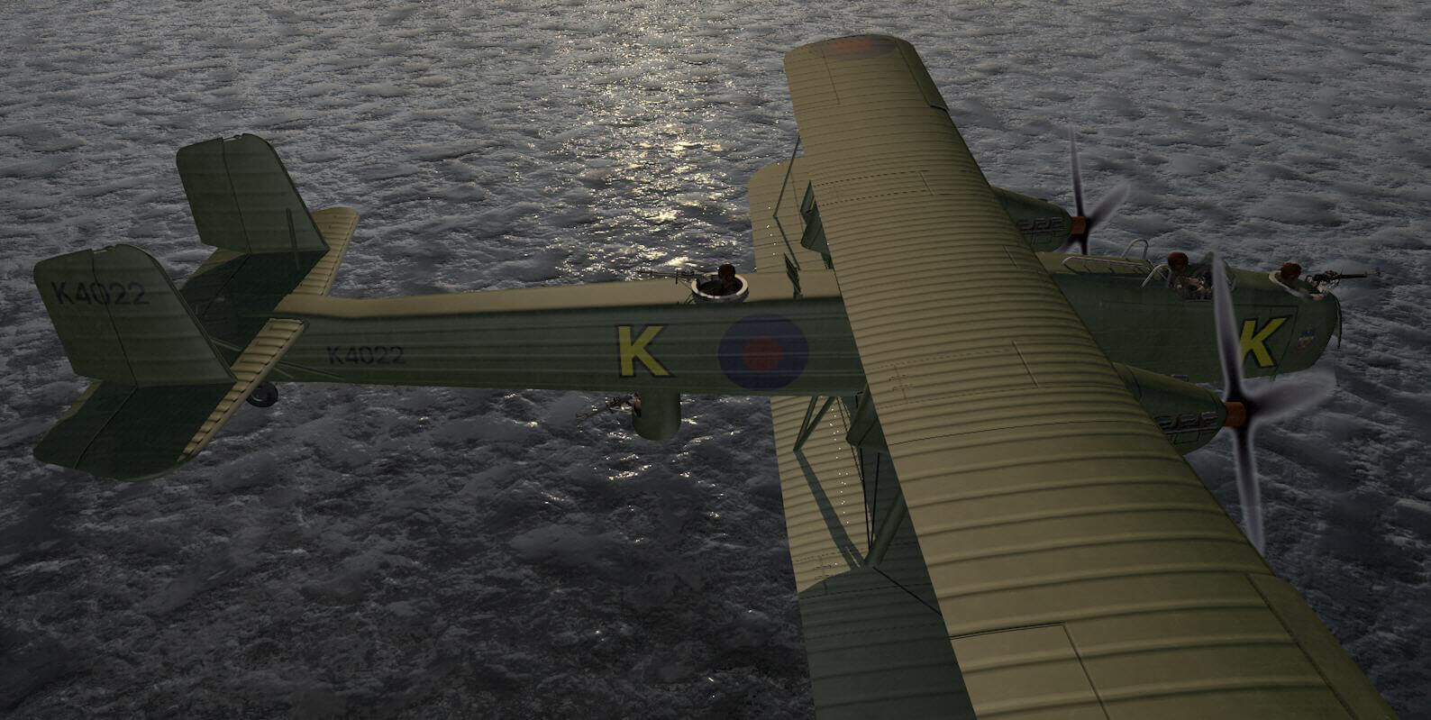 Handley Page HP-50 Heyford 3D Model by ChipBassChaos