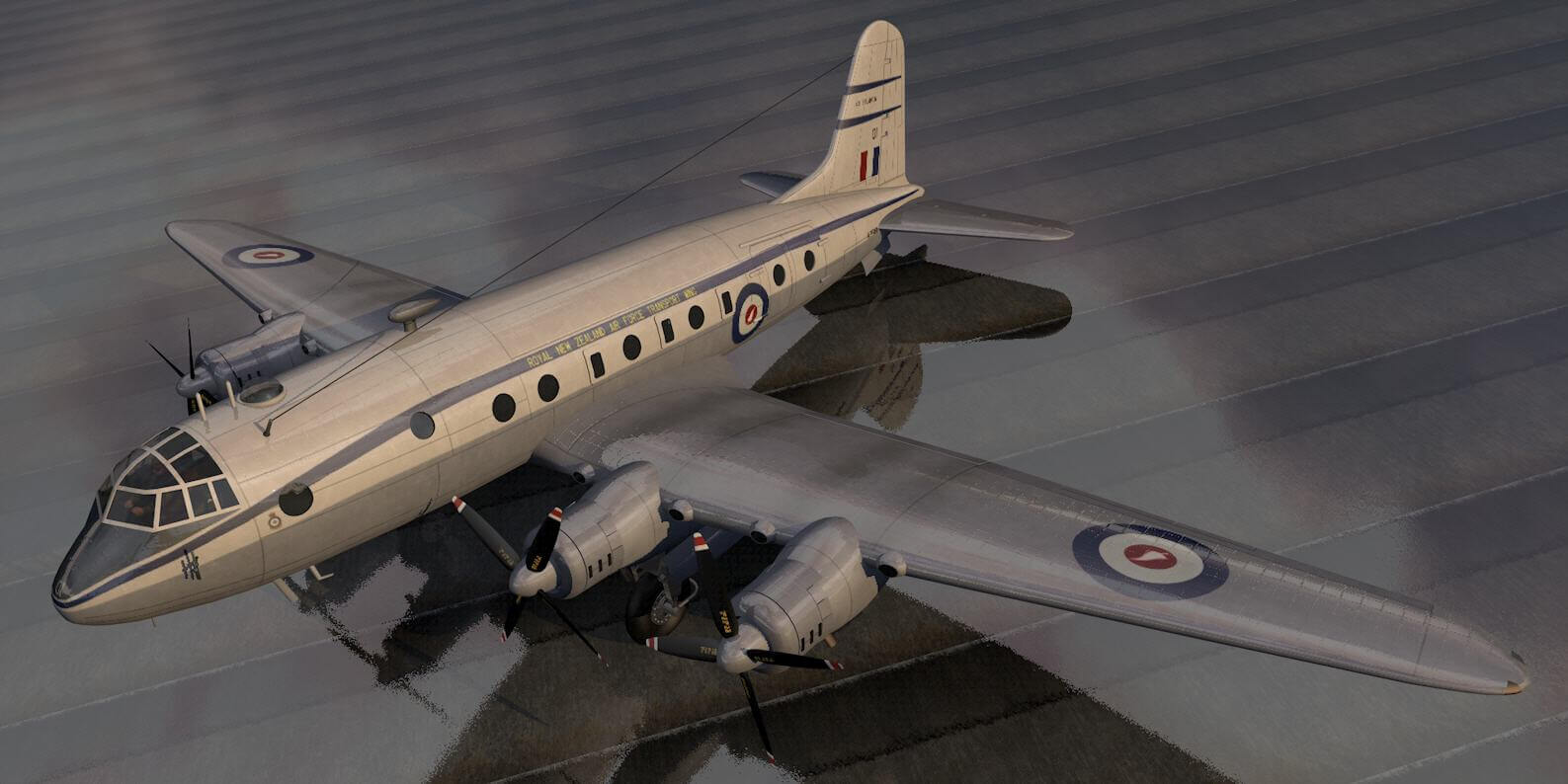 Handley Page HP-67 Hastings C Mk-1 3D Model by ChipBassChaos