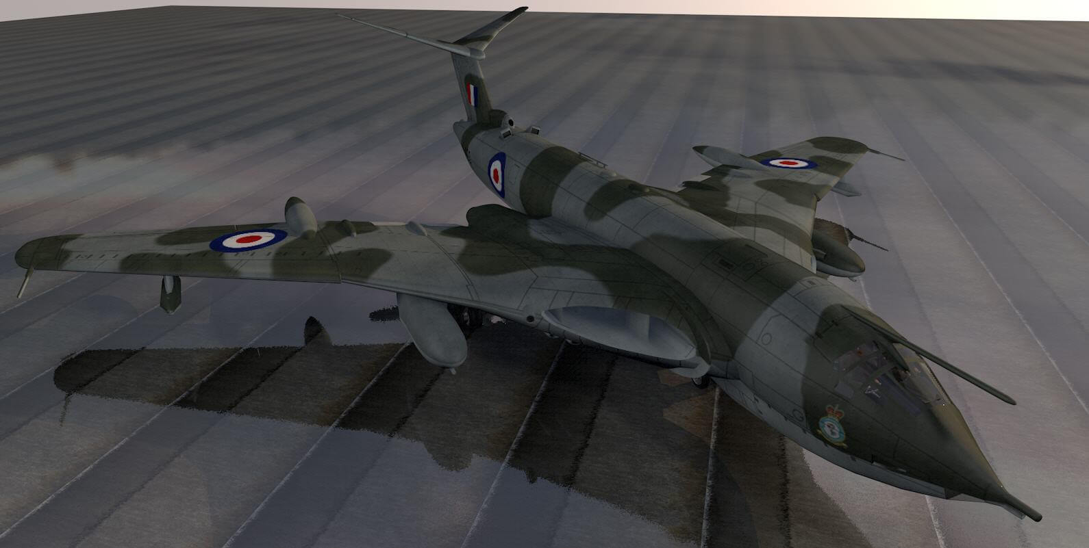 Handley Page Victor SR Mk-2 3D Model by ChipBassChaos