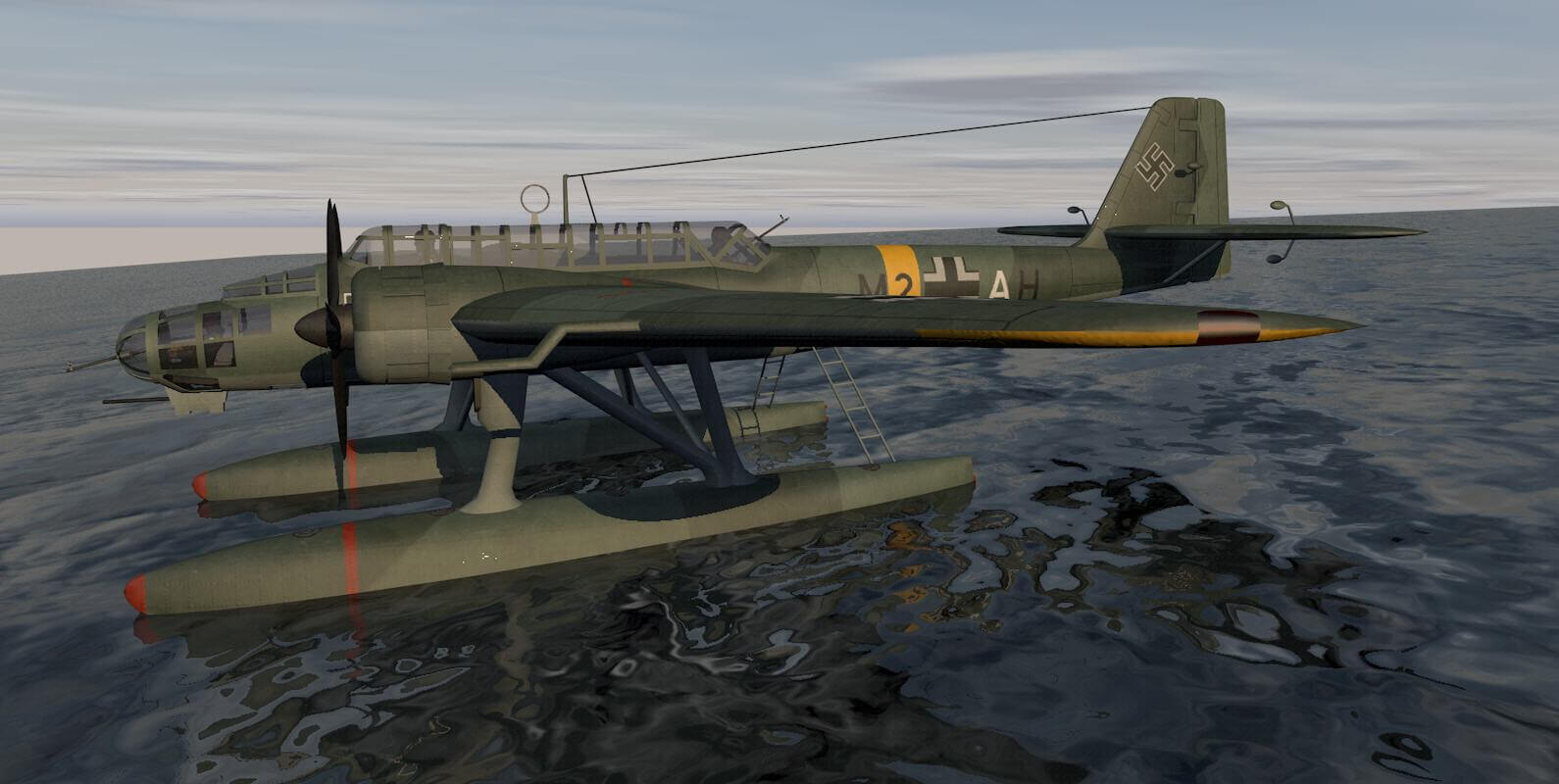 Heinkel He-115 B-2 3D Model by ChipBassChaos