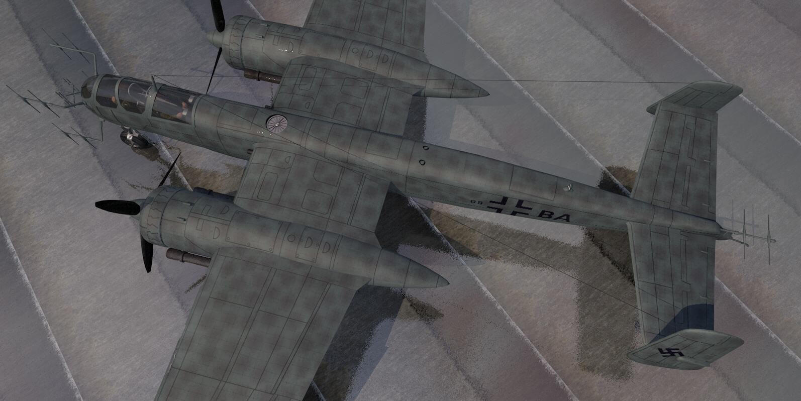 Heinkel He-219 A-7 Uhu Nachtjager 3D Model by ChipBassChaos