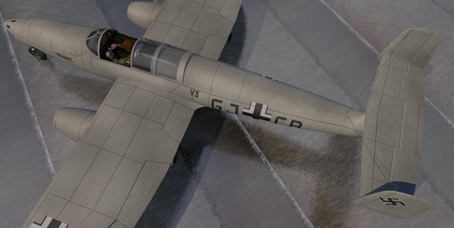 Heinkel He-280A 3D Model by ChipBassChaos