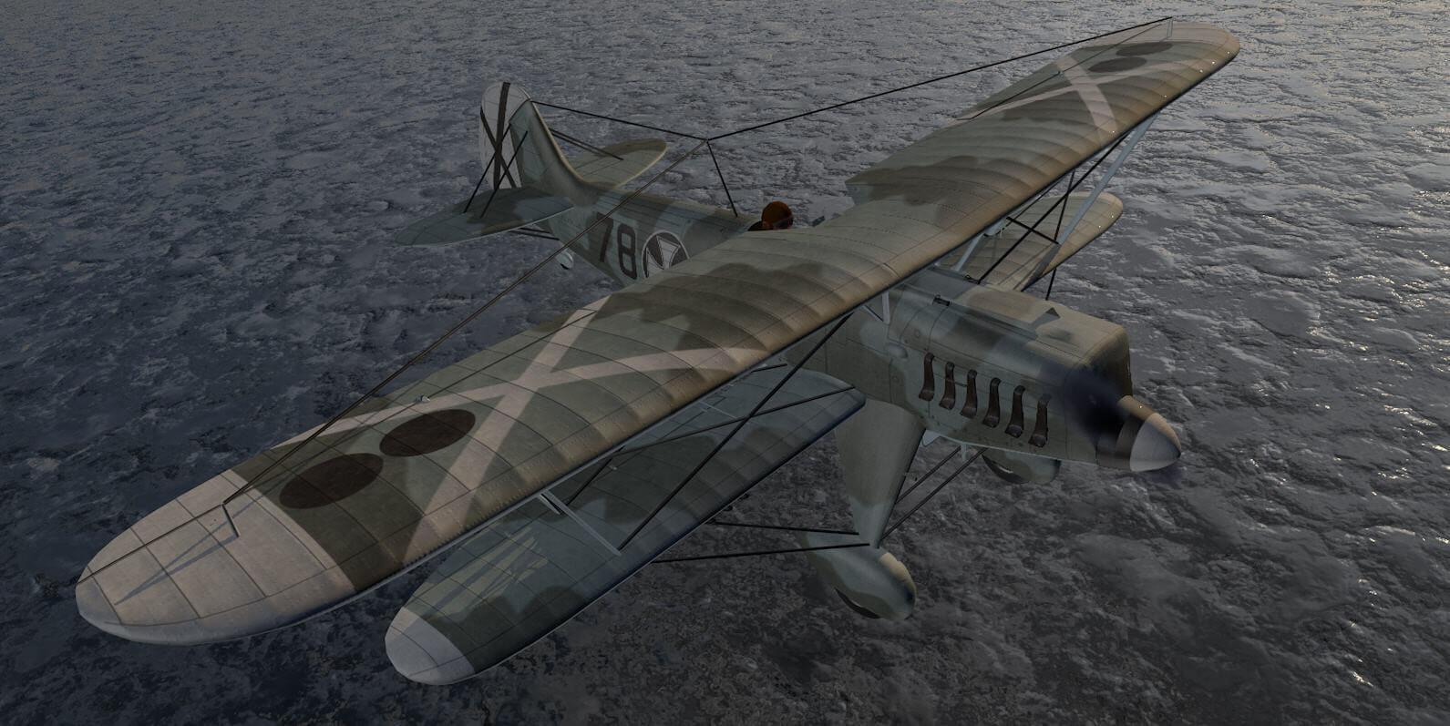 Heinkel He-51 A-1 3D Model by ChipBassChaos