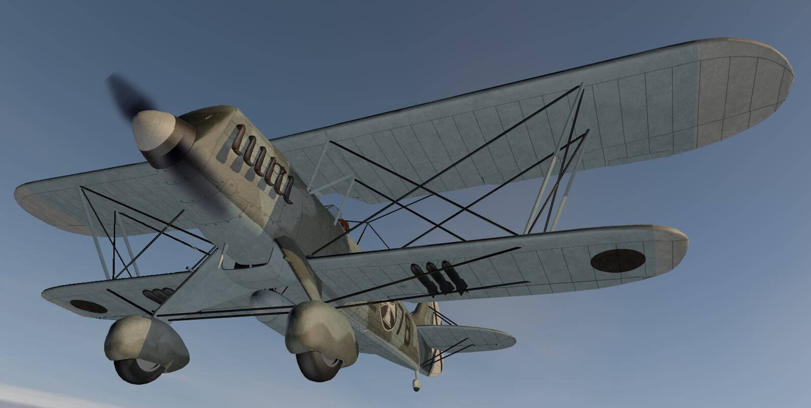 Heinkel He-51 A-1 3D Model by ChipBassChaos