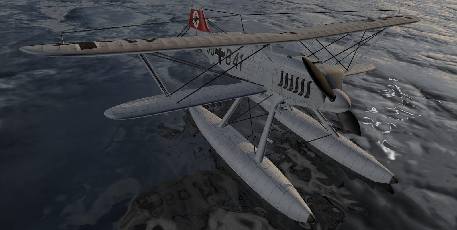 Heinkel He-51 B-2 3D Model by ChipBassChaos