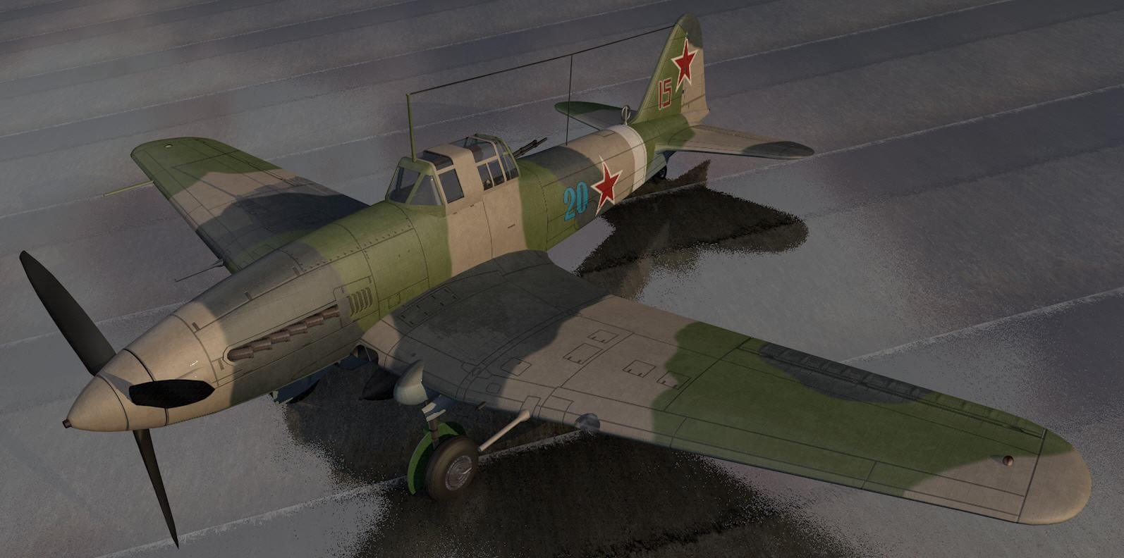 Ilyushin IL-10 3D Model by ChipBassChaos