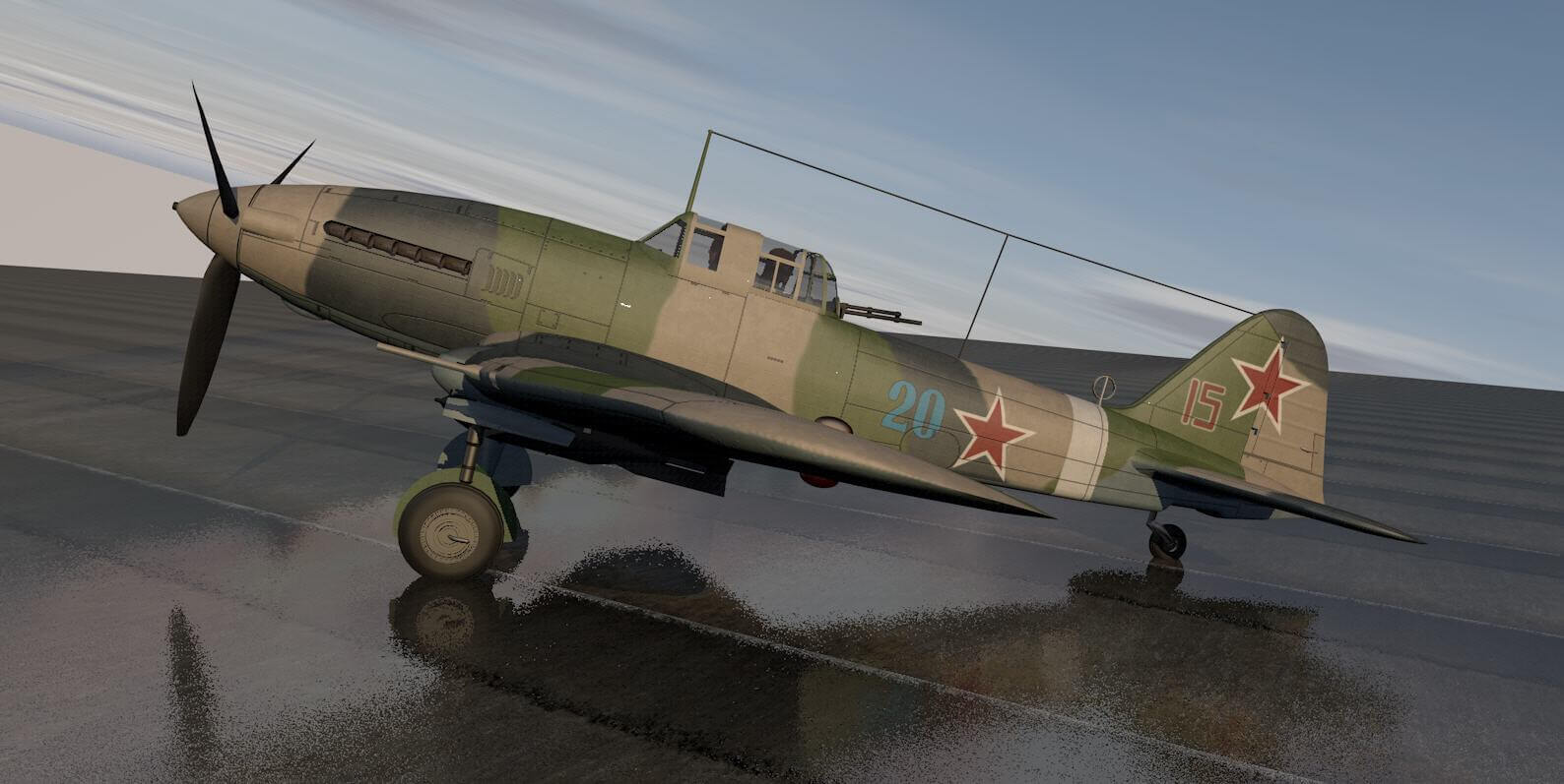Ilyushin IL-10 3D Model by ChipBassChaos