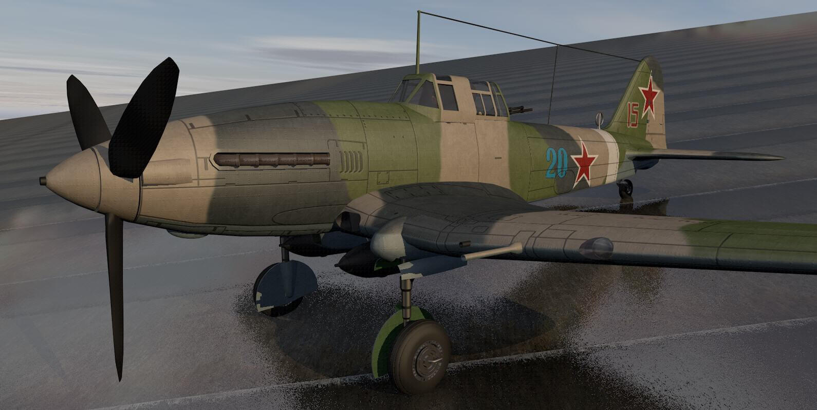 Ilyushin IL-10 3D Model by ChipBassChaos