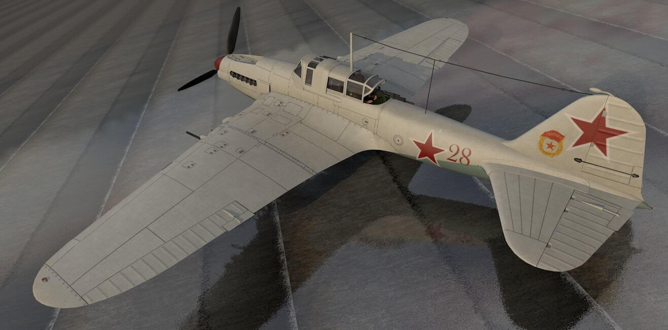Ilyushin IL-2M3 Sturmovik 3D Model by ChipBassChaos