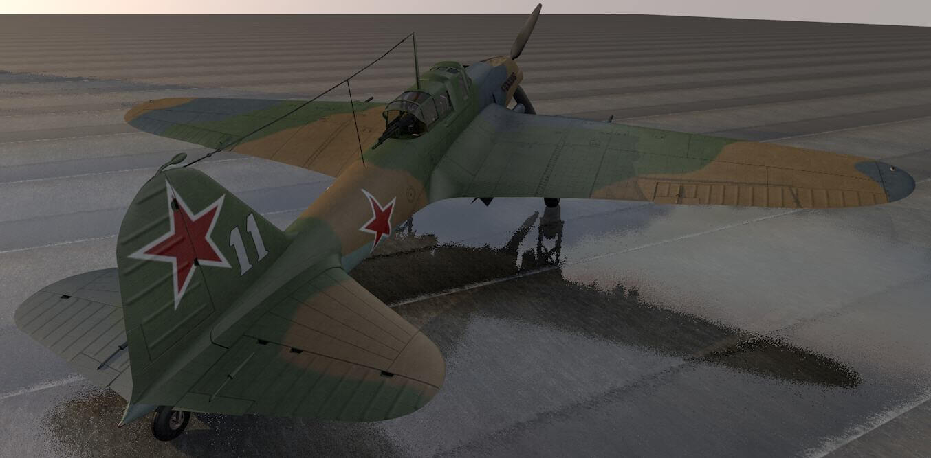 Ilyushin IL-2M3 Sturmovik 3D Model by ChipBassChaos