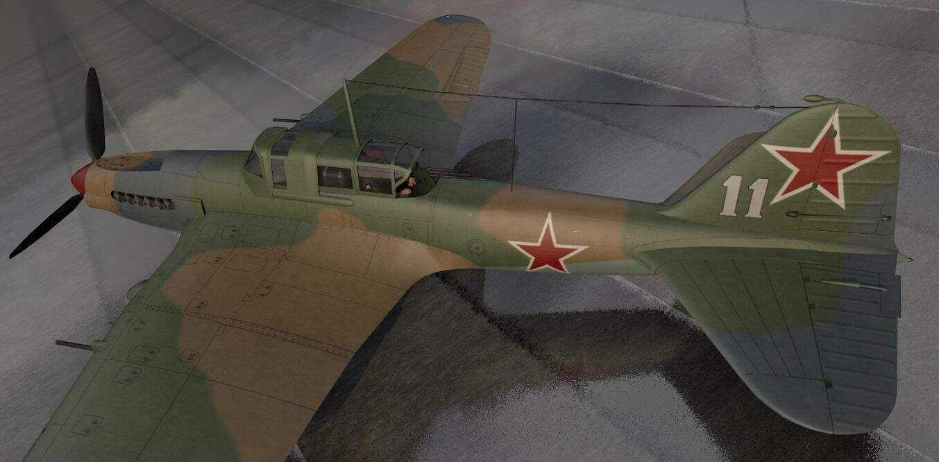 Ilyushin IL-2M3 Sturmovik 3D Model by ChipBassChaos