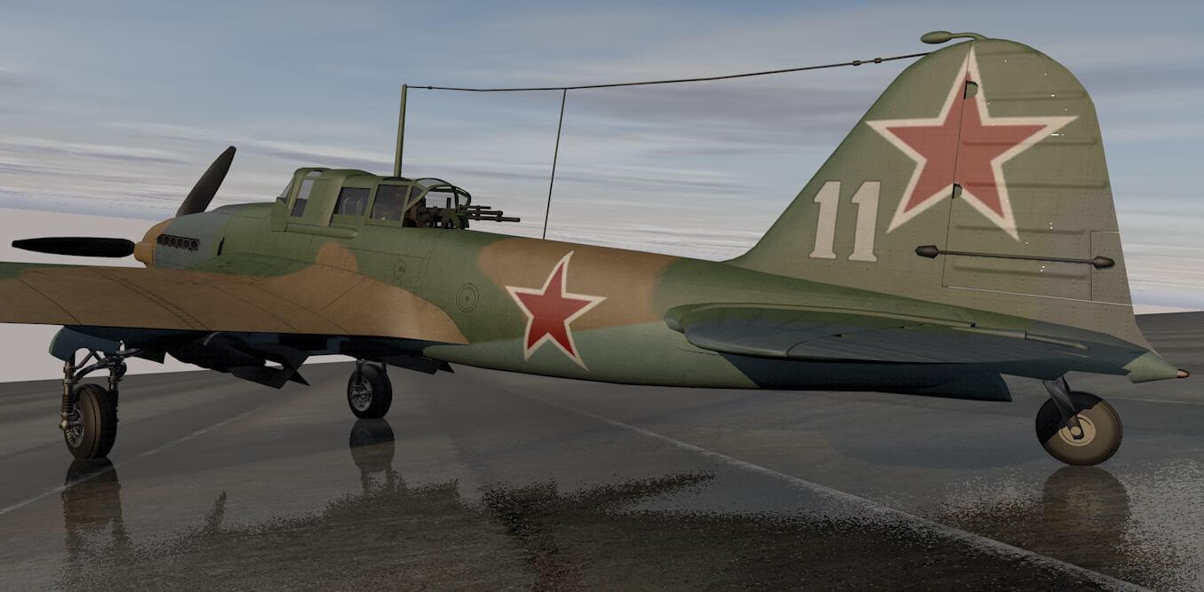 Ilyushin IL-2M3 Sturmovik 3D Model by ChipBassChaos