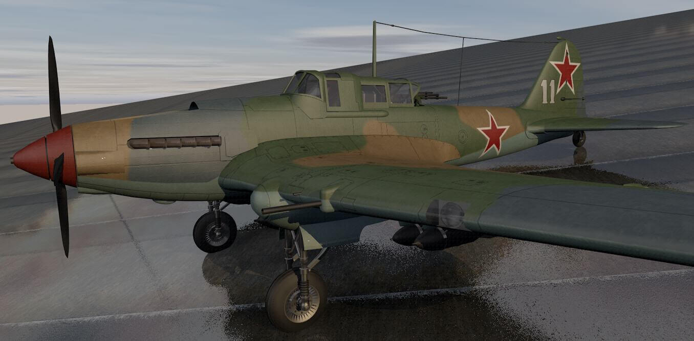 Ilyushin IL-2M3 Sturmovik 3D Model by ChipBassChaos