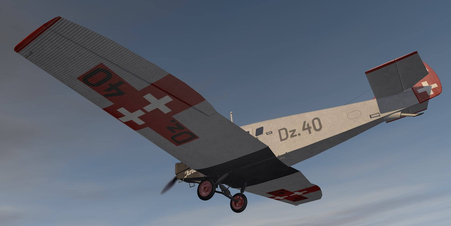 Junkers F-13 3D Model by ChipBassChaos