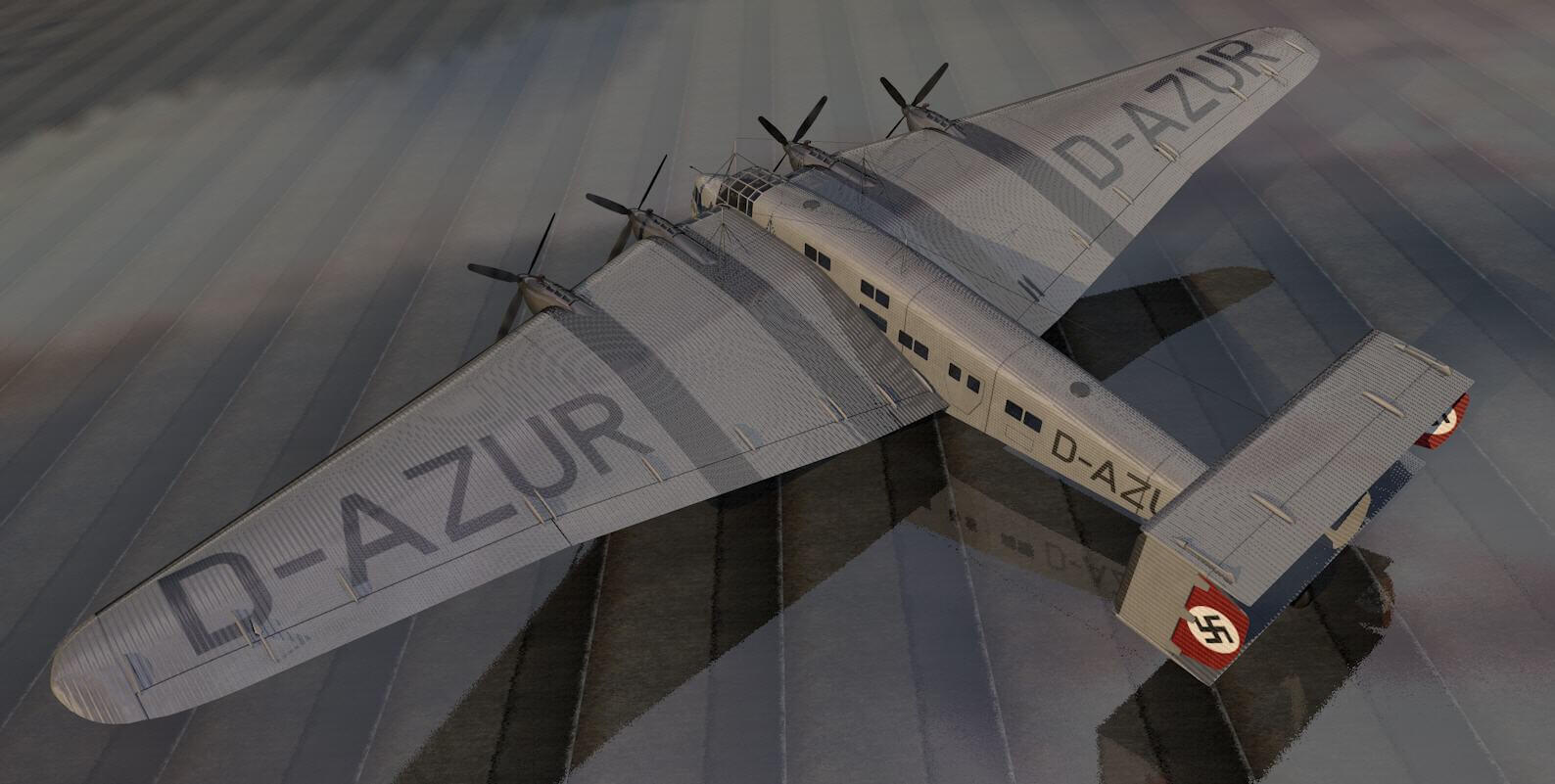 Junkers G-38 3D Model by ChipBassChaos