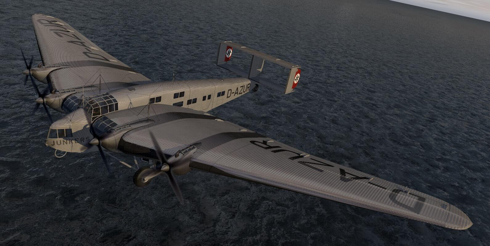 Junkers G-38 3D Model by ChipBassChaos