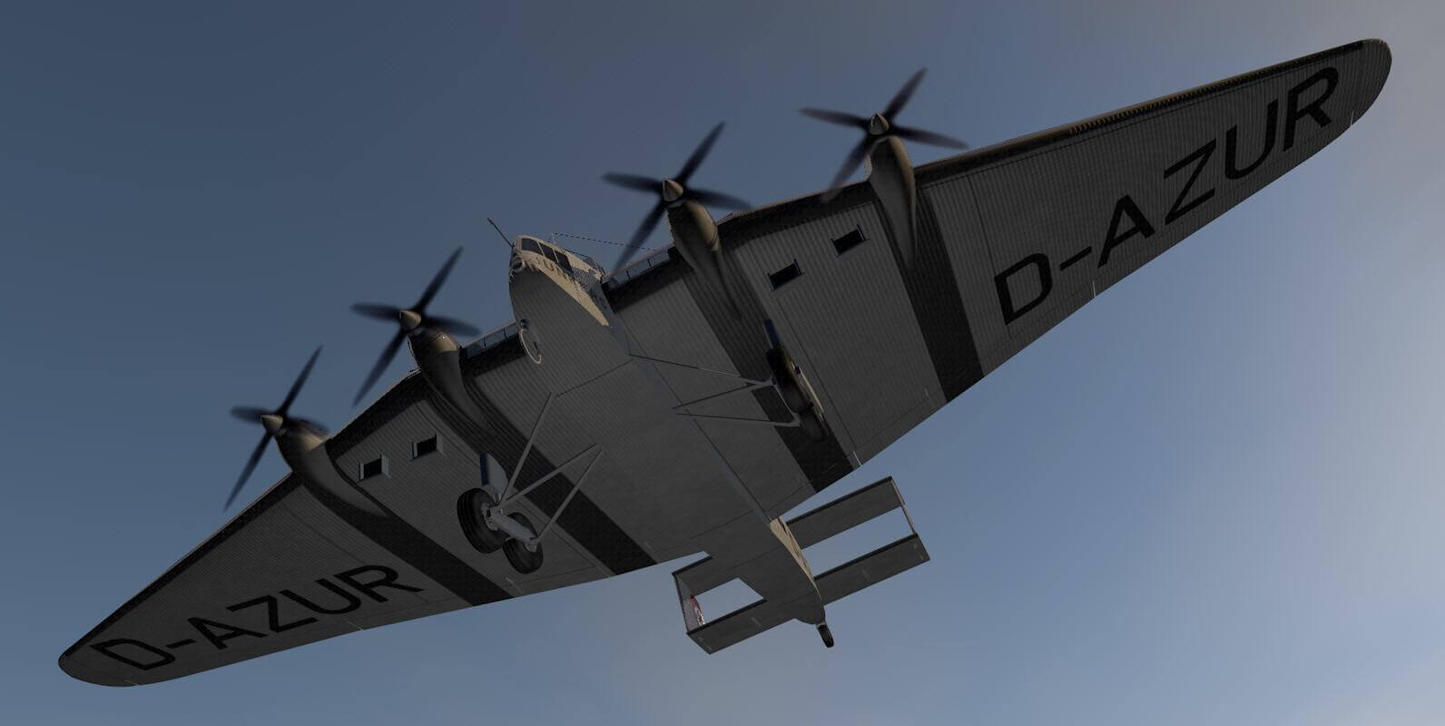 Junkers G-38 3D Model by ChipBassChaos