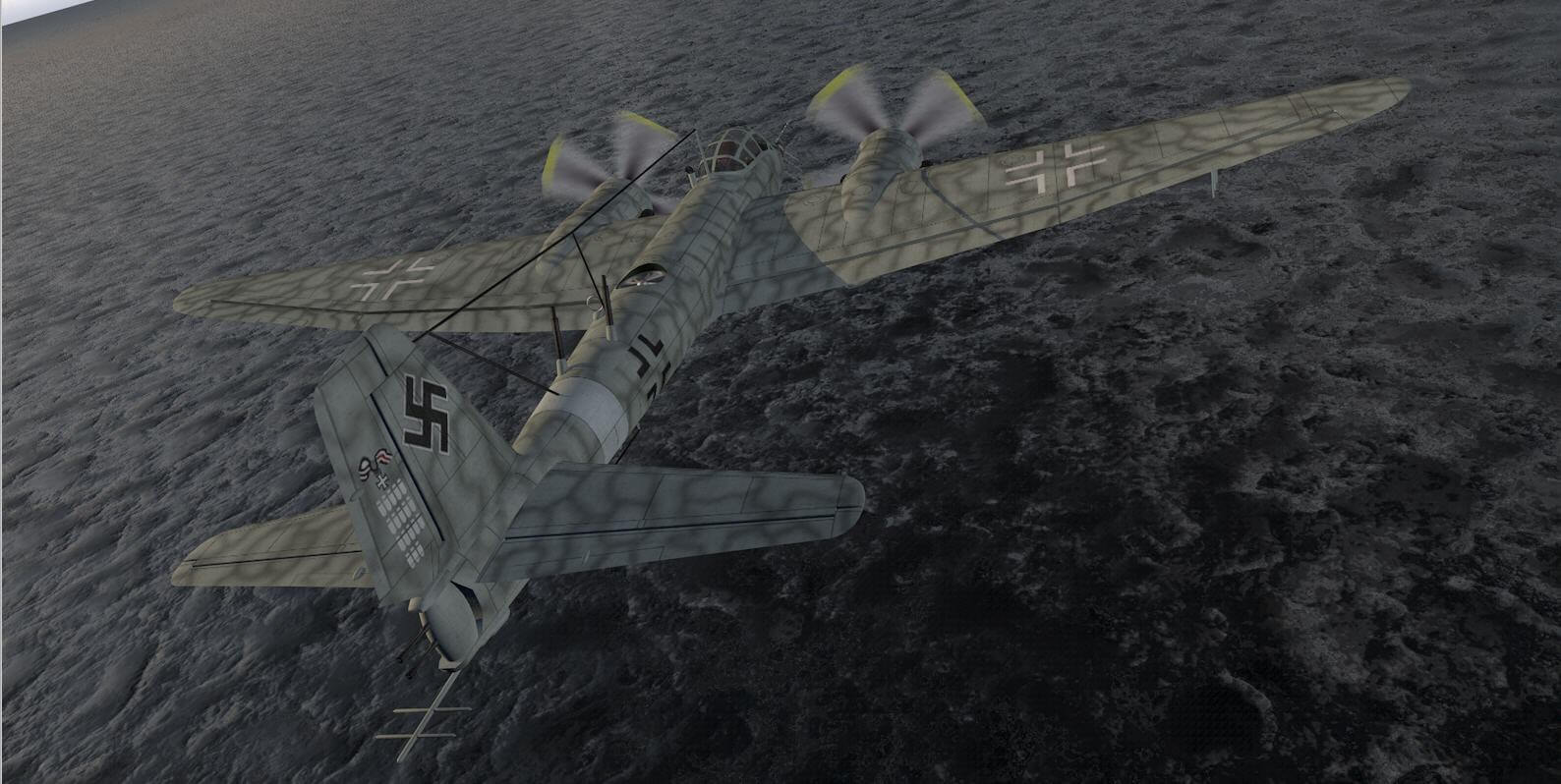 Junkers Ju-388 J-4 Nachtjager 3D Model by ChipBassChaos