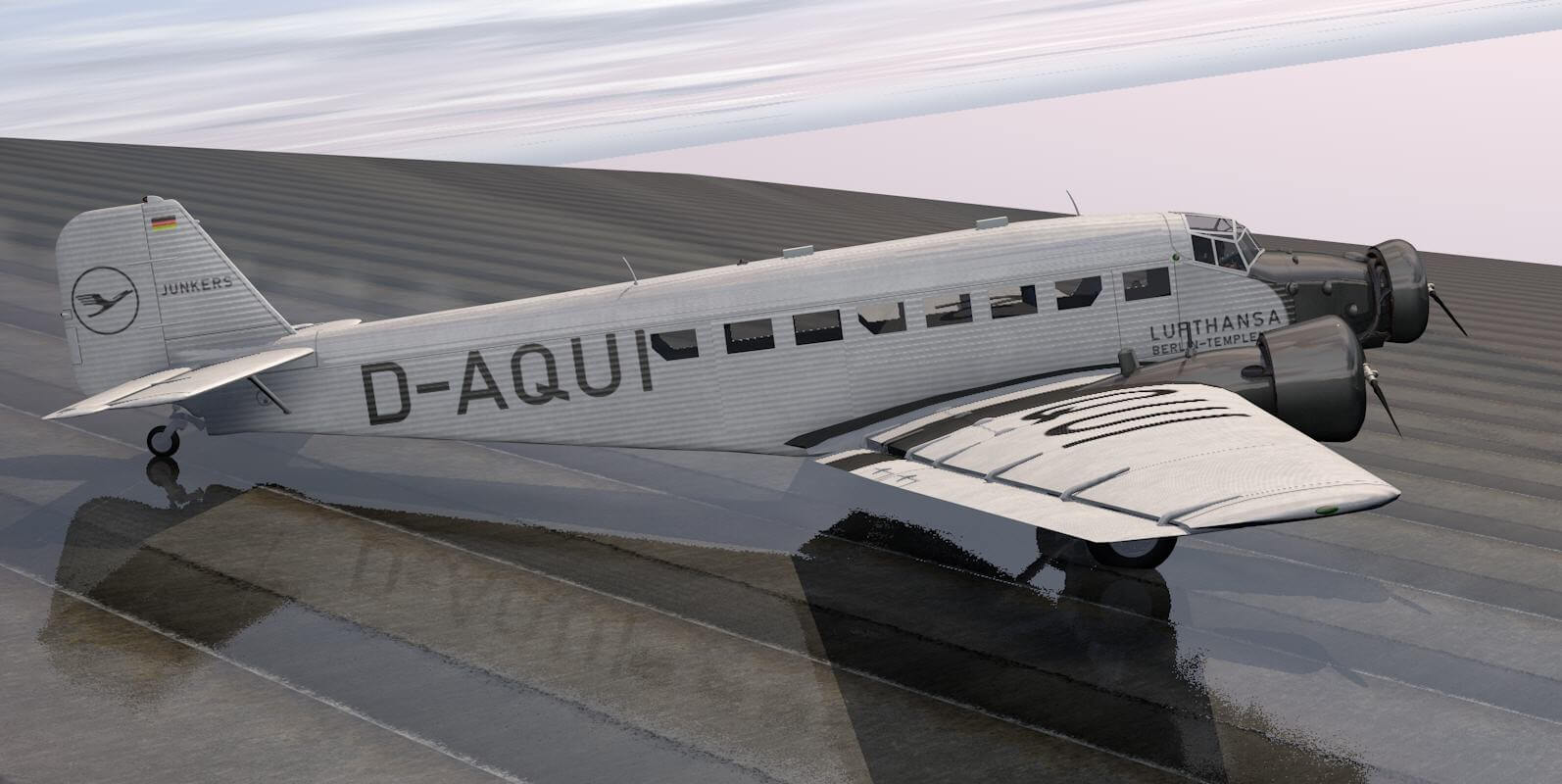 Junkers Ju-52/1m 3D Model by ChipBassChaos