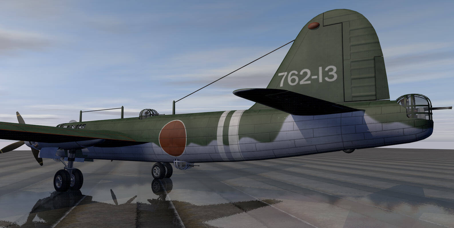 Kawasaki Ki-91 3D Model by ChipBassChaos