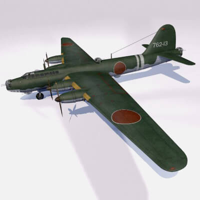Kawasaki Ki-91 3D Model by ChipBassChaos