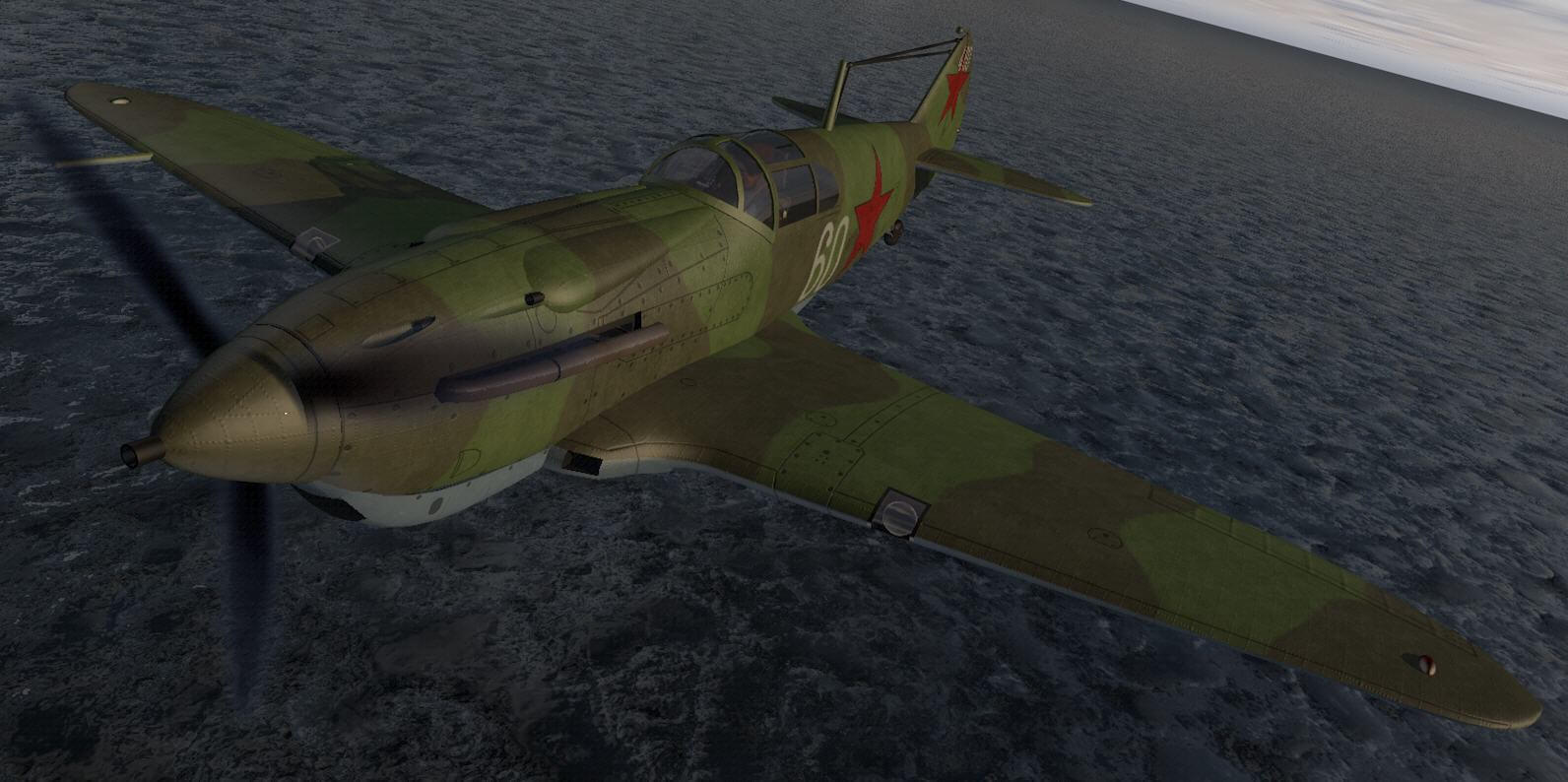 Lavochkin-Gorbunov-Gudkov LaGG-3 (Early) 3D Model by ChipBassChaos