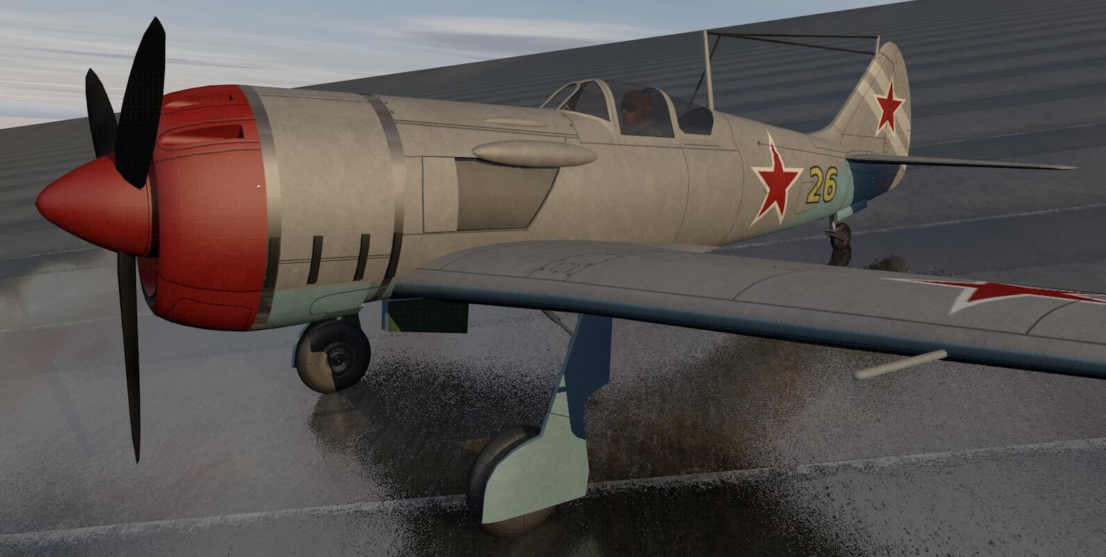 Lavochkin La-11 3D Model by ChipBassChaos