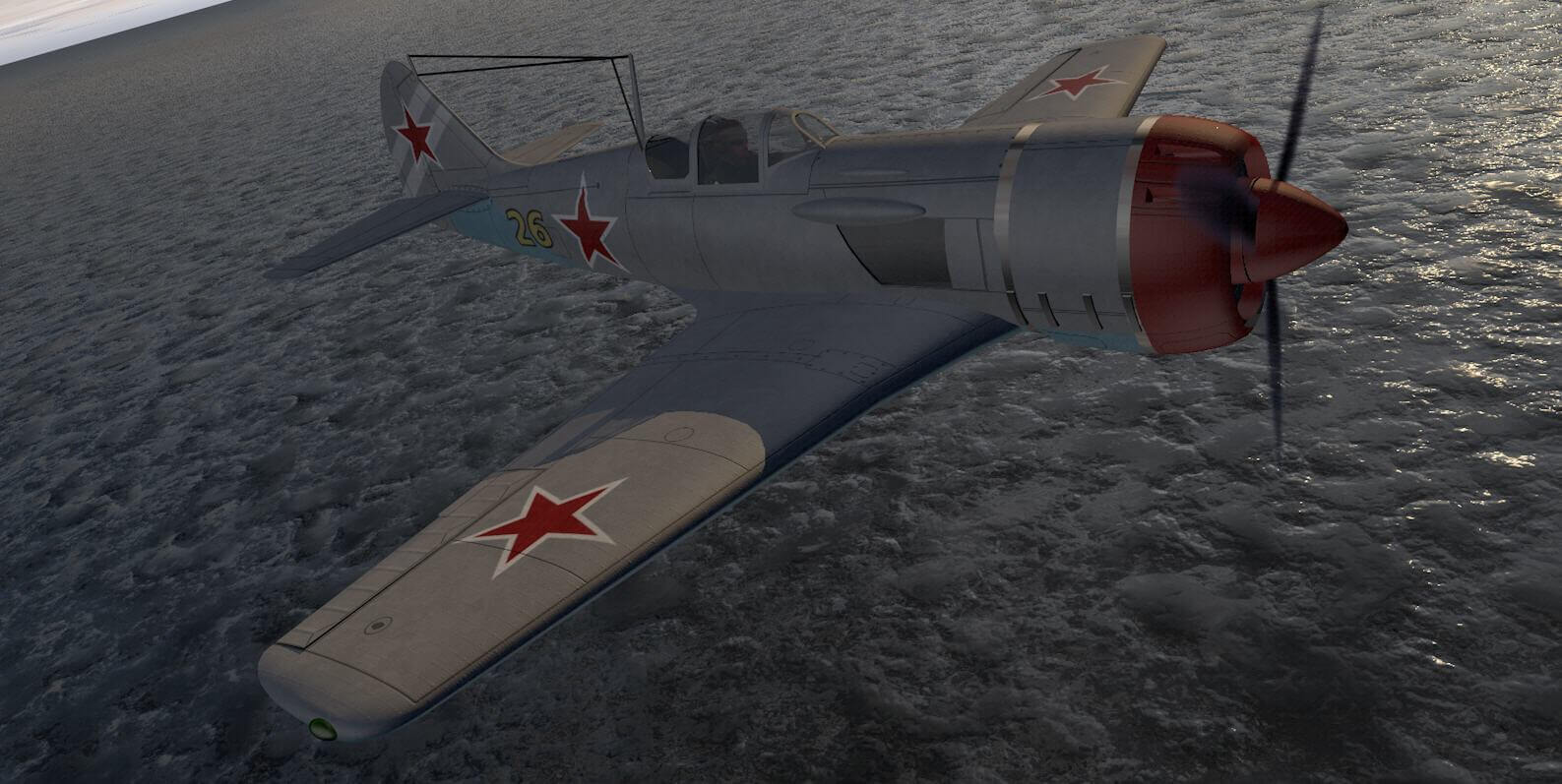 Lavochkin La-11 3D Model by ChipBassChaos