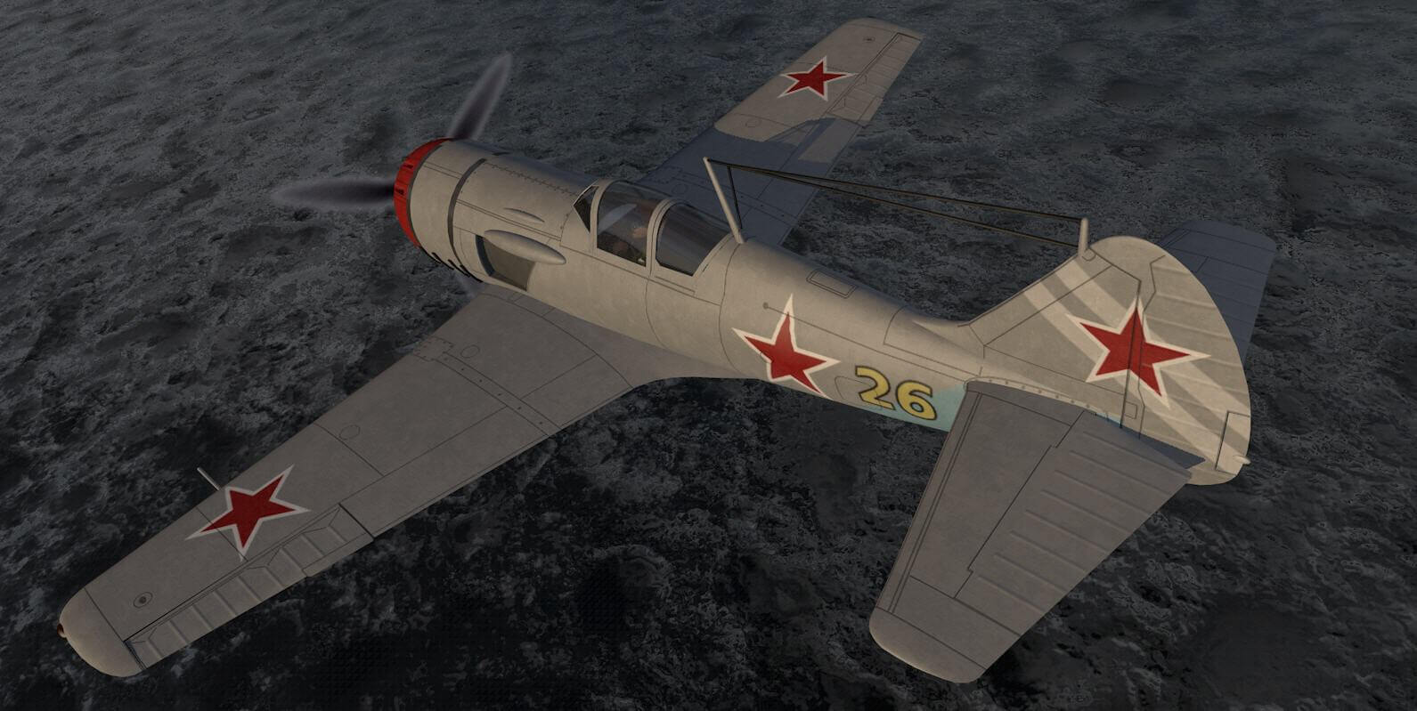 Lavochkin La-11 3D Model by ChipBassChaos
