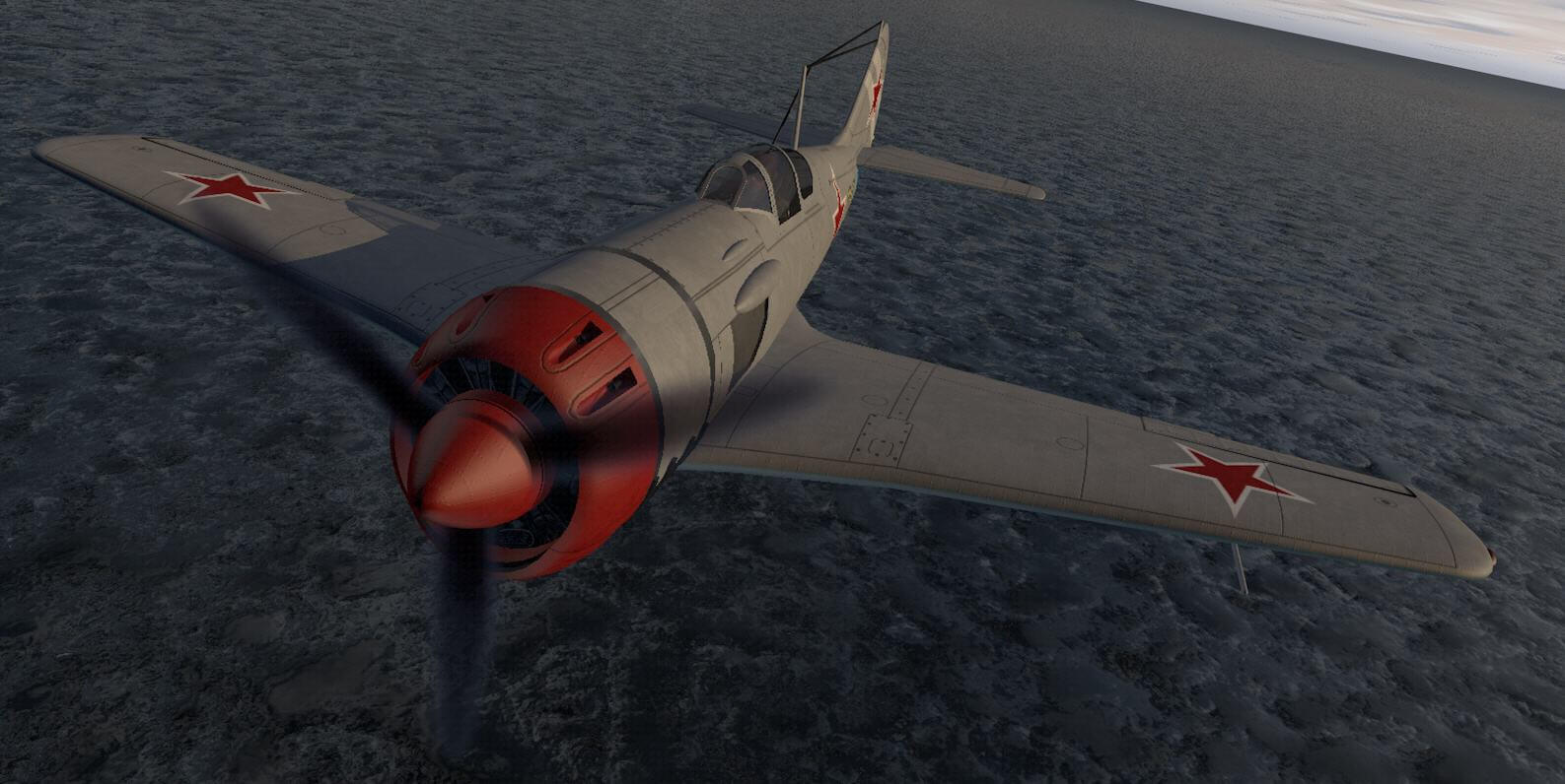 Lavochkin La-11 3D Model by ChipBassChaos