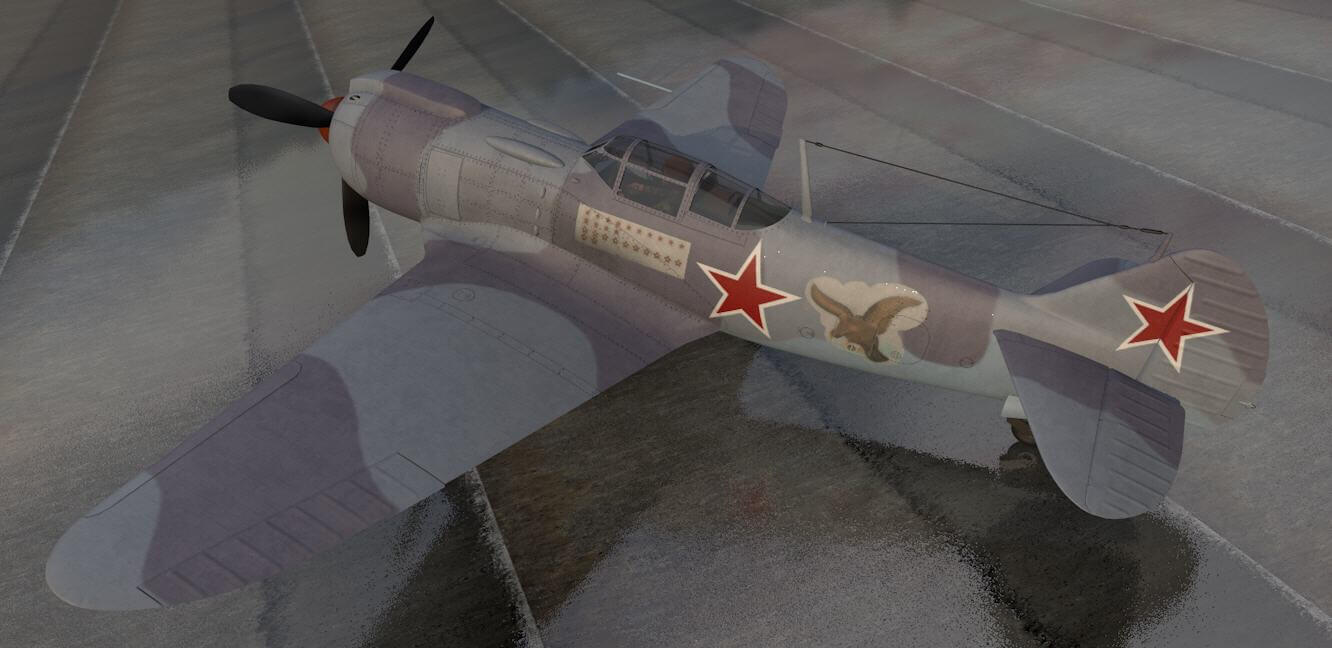 Lavochkin La-5FN 3D Model by ChipBassChaos