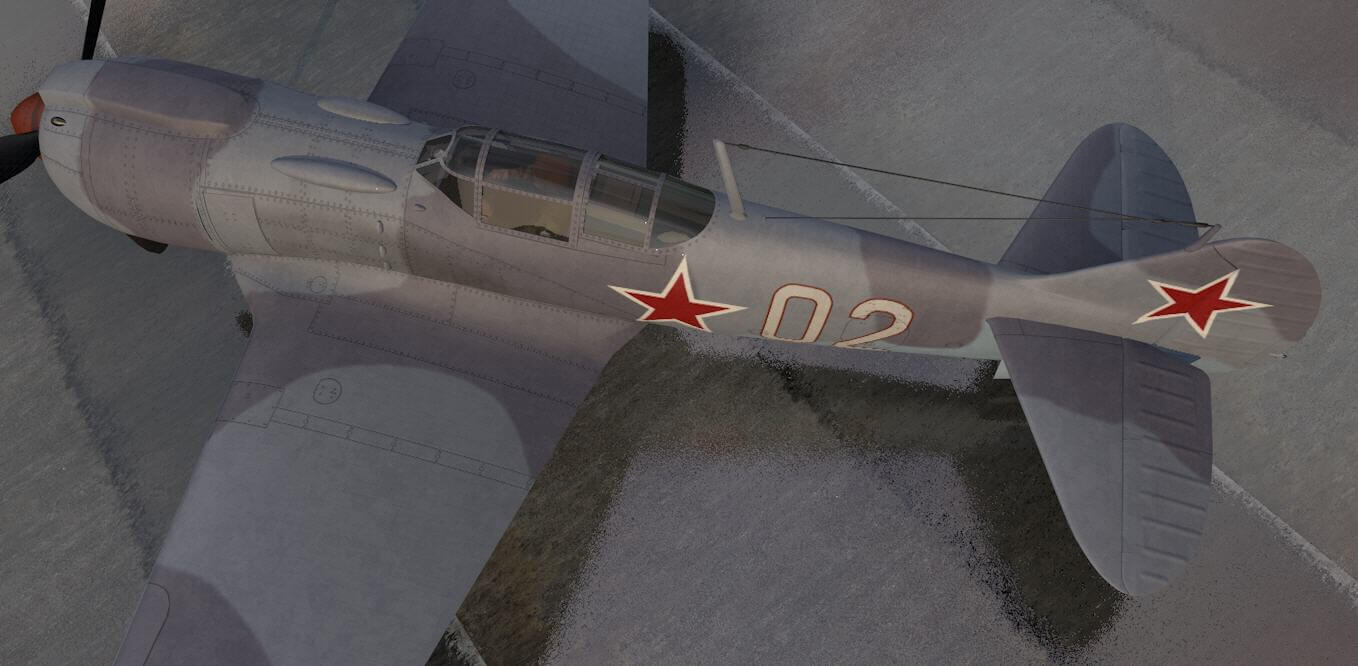 Lavochkin La-5FN 3D Model by ChipBassChaos