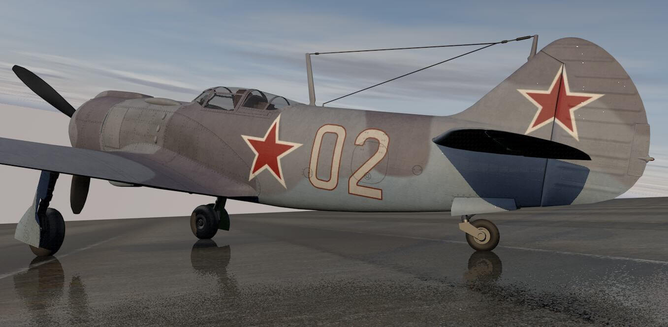 Lavochkin La-5FN 3D Model by ChipBassChaos