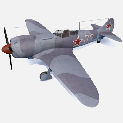 Lavochkin La-5FN 3D Model by ChipBassChaos