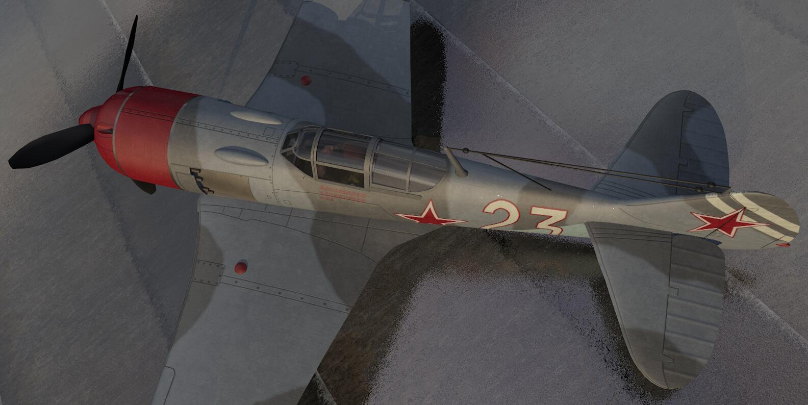 Lavochkin La-7 3D Model by ChipBassChaos