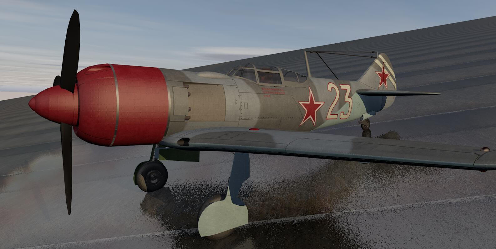 Lavochkin La-7 3D Model by ChipBassChaos