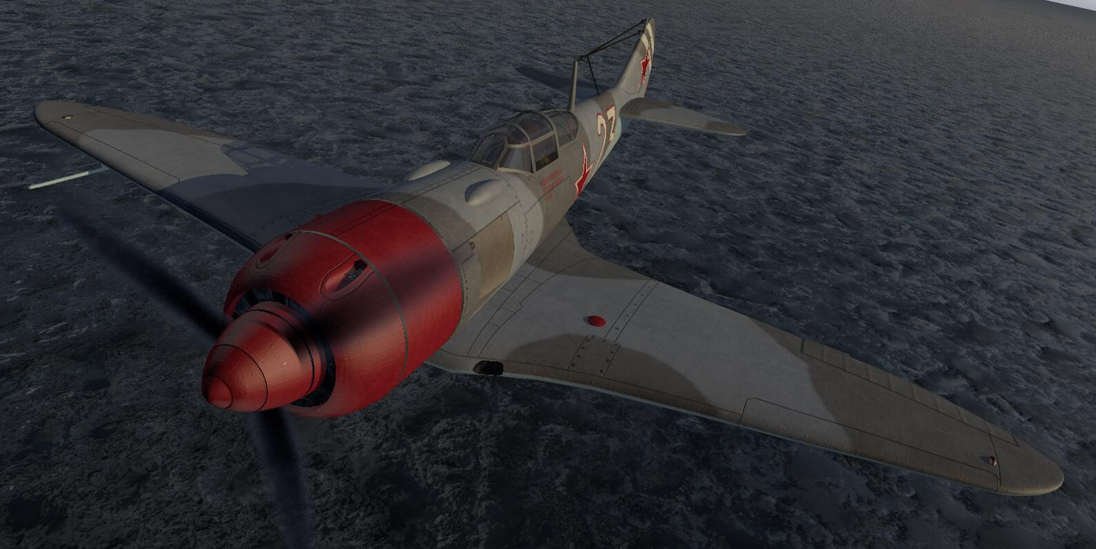 Lavochkin La-7 3D Model by ChipBassChaos