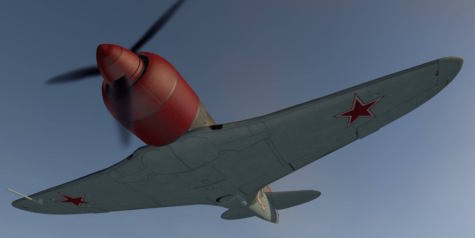 Lavochkin La-7 3D Model by ChipBassChaos