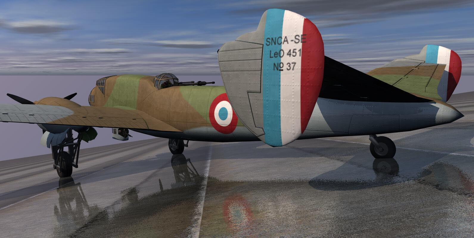 Liore Et Olivier LeO-451 3D Model by ChipBassChaos