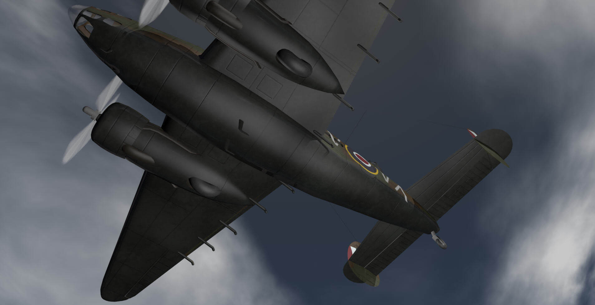 Lockheed A-29 Hudson Mk-1 (RAF) 3D Model by ChipBassChaos