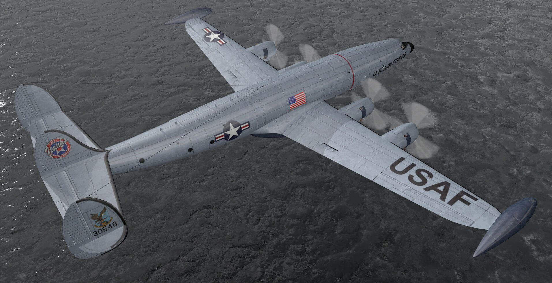 Lockheed EC-121 Warning Star 3D Model by ChipBassChaos