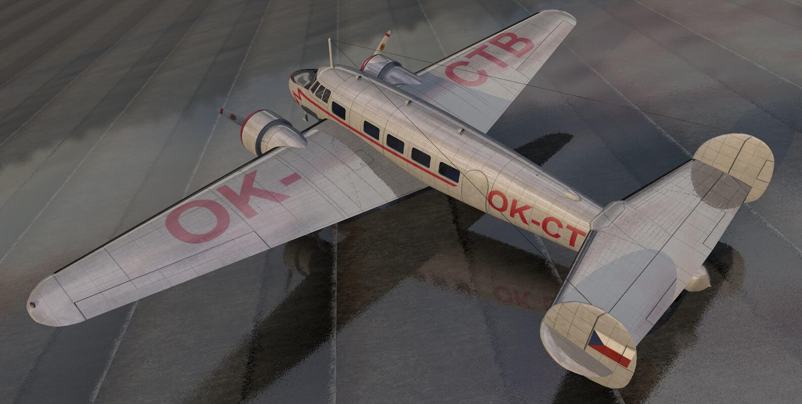 Lockheed L-10 Electra 3D Model by ChipBassChaos