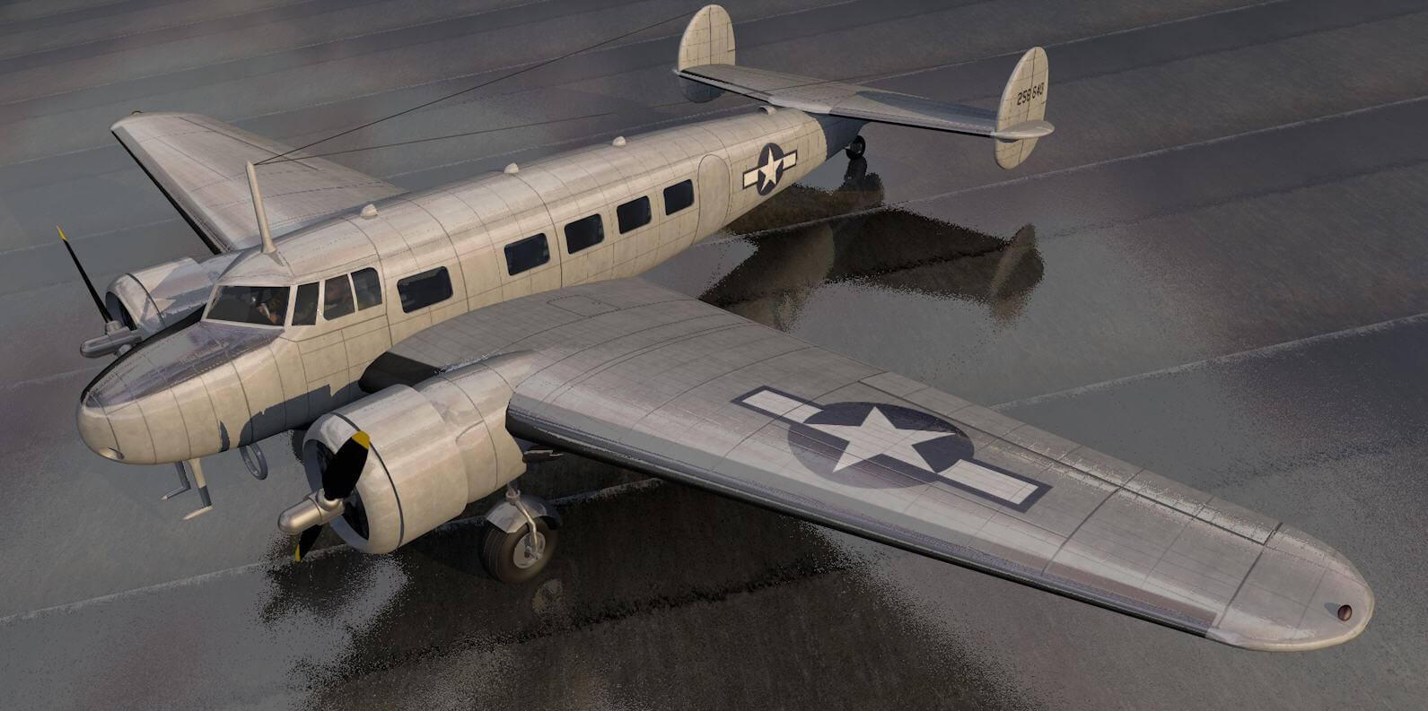 Lockheed L-10 Electra 3D Model by ChipBassChaos