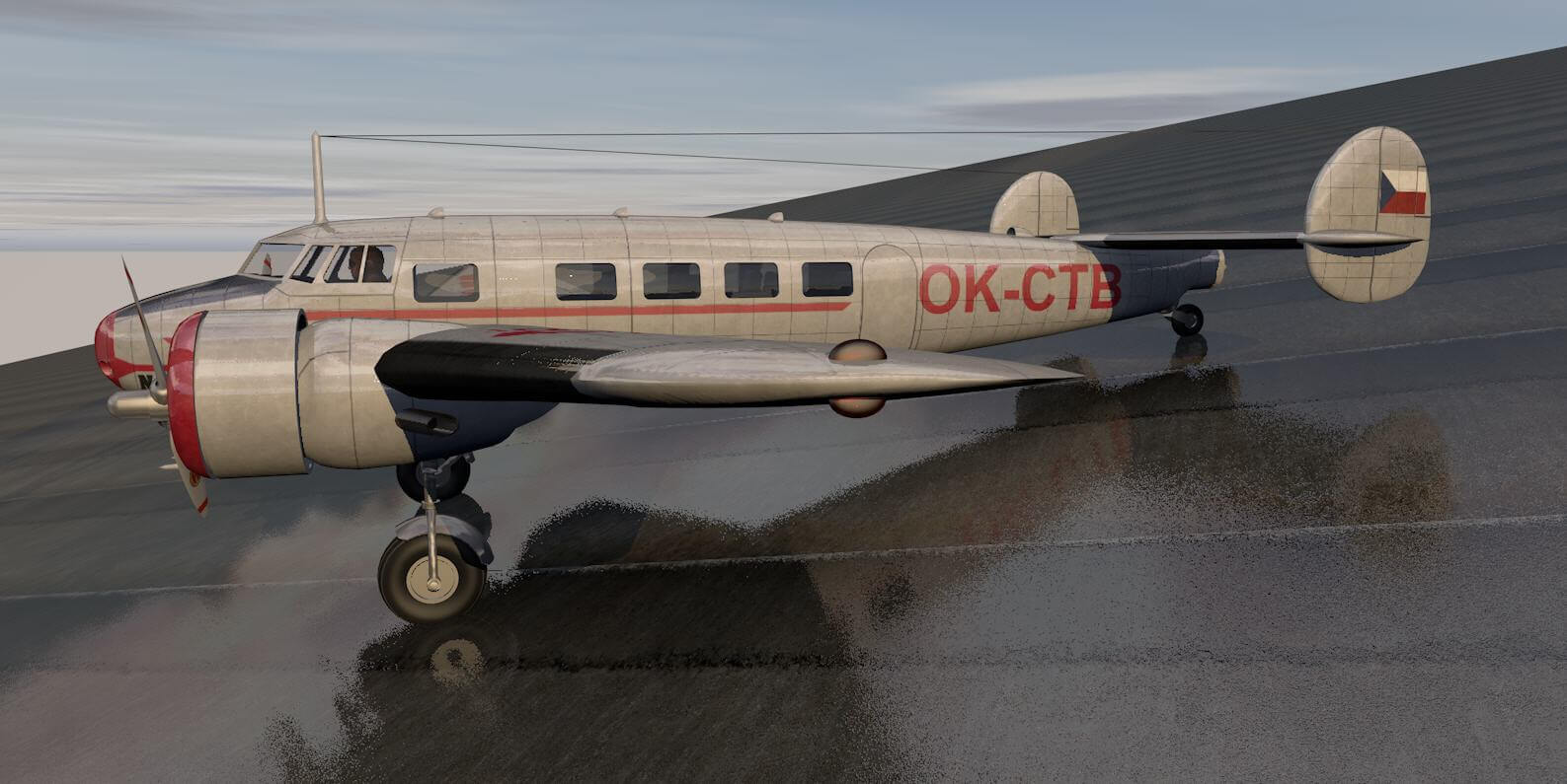 Lockheed L-10 Electra 3D Model by ChipBassChaos