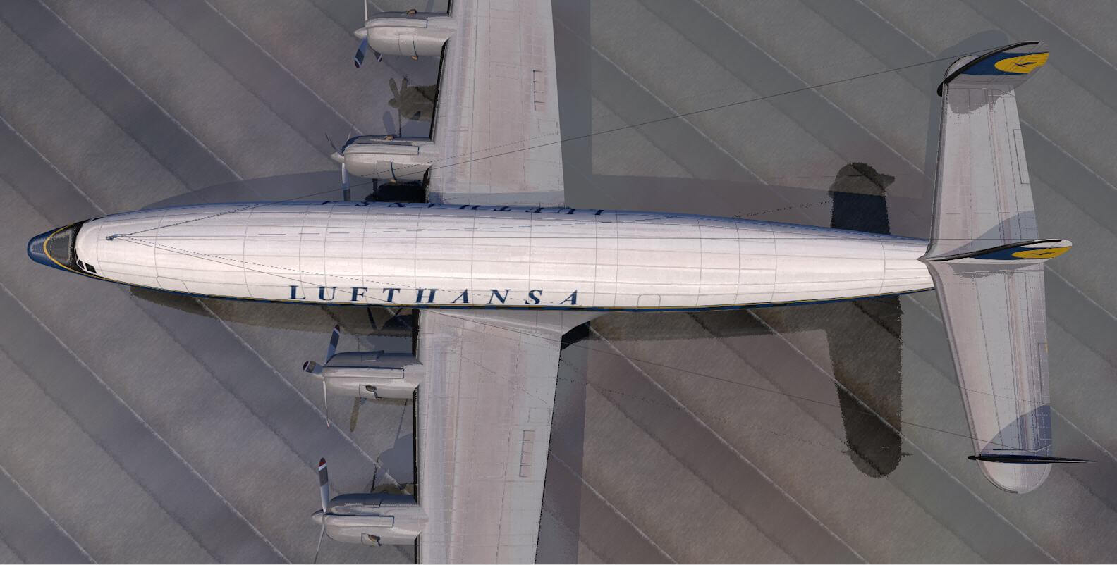 Lockheed L-1049 Super Constellation 3D Model by ChipBassChaos