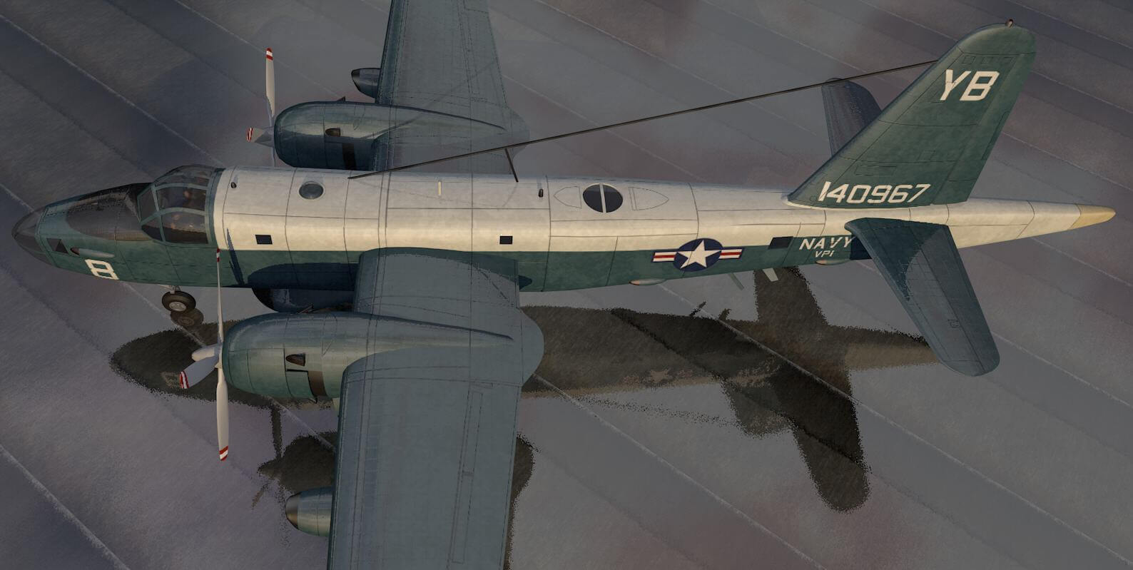 Lockheed P2V-7 (SP-2H) Neptune 3D Model by ChipBassChaos