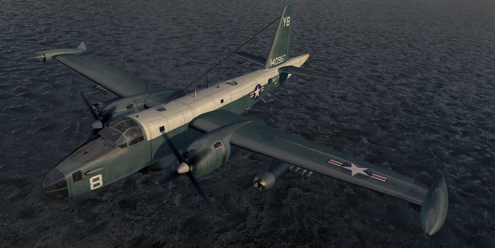 Lockheed P2v Neptune Patrol Bomber