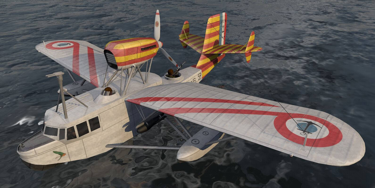 Loire L-130 Colonial 3D Model by ChipBassChaos