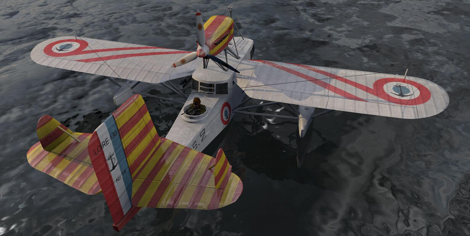 Loire L-130 Colonial 3D Model by ChipBassChaos